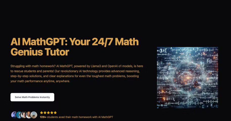 AI MathGPT - o1-powered AI: Step-by-step math guidance when you’re stuck! | Steemhunt
